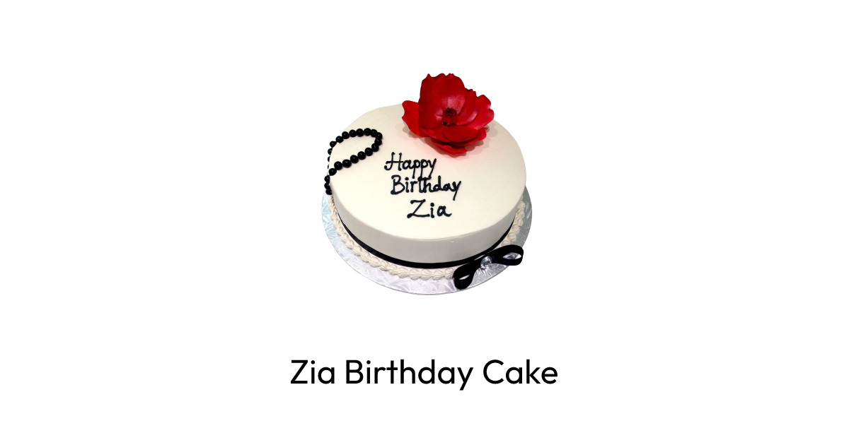 Zia Birthday Cake | Rashmi's Bakery
