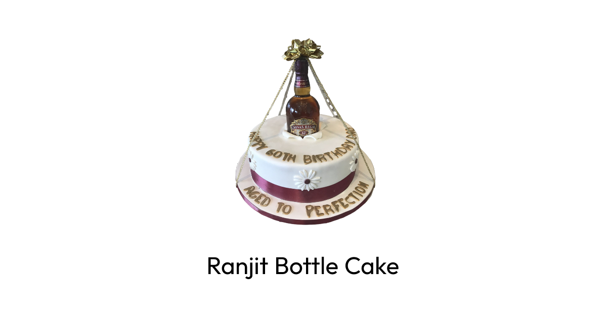 Ranjit Bottle Cake | Rashmi's Bakery