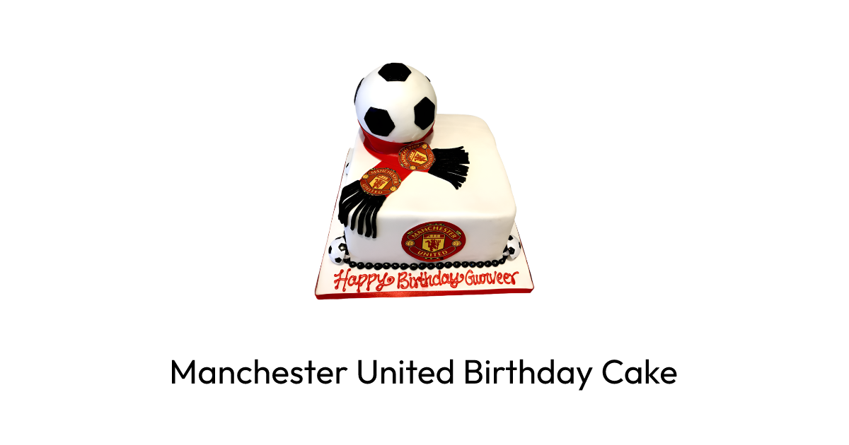 Manchester United Birthday Cake | Rashmi's Bakery