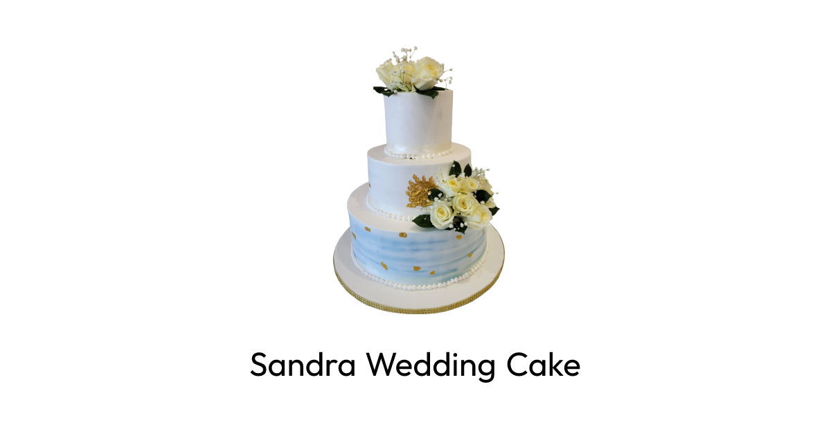 Sandra Wedding Cake | Rashmi's Bakery
