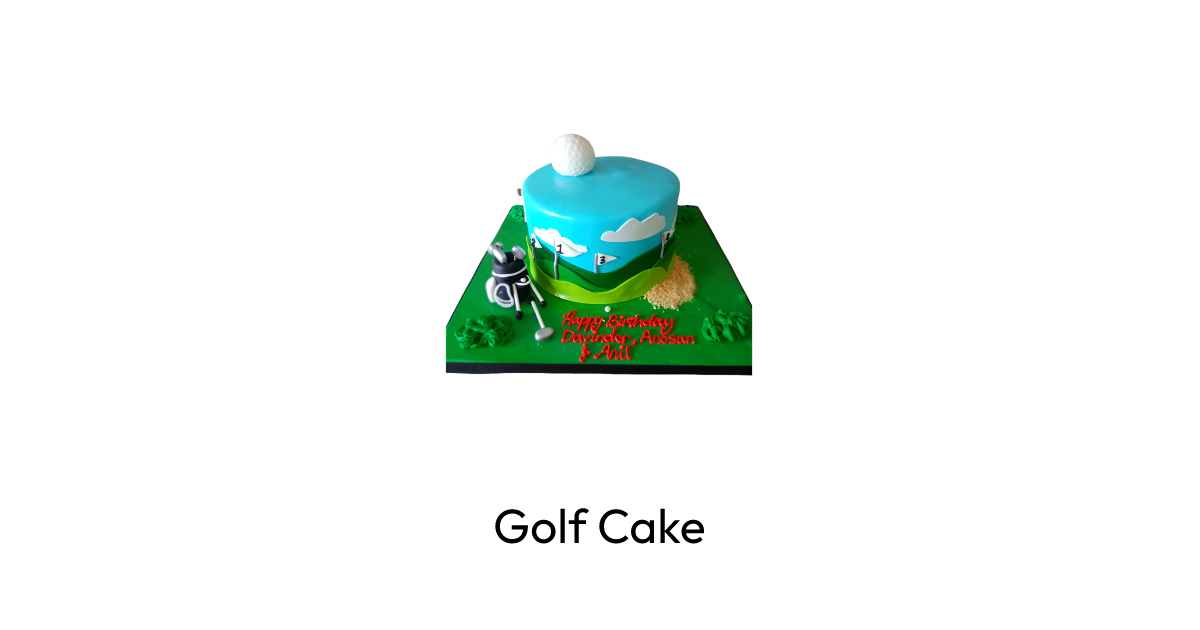 Golf Cake | Rashmi's Bakery