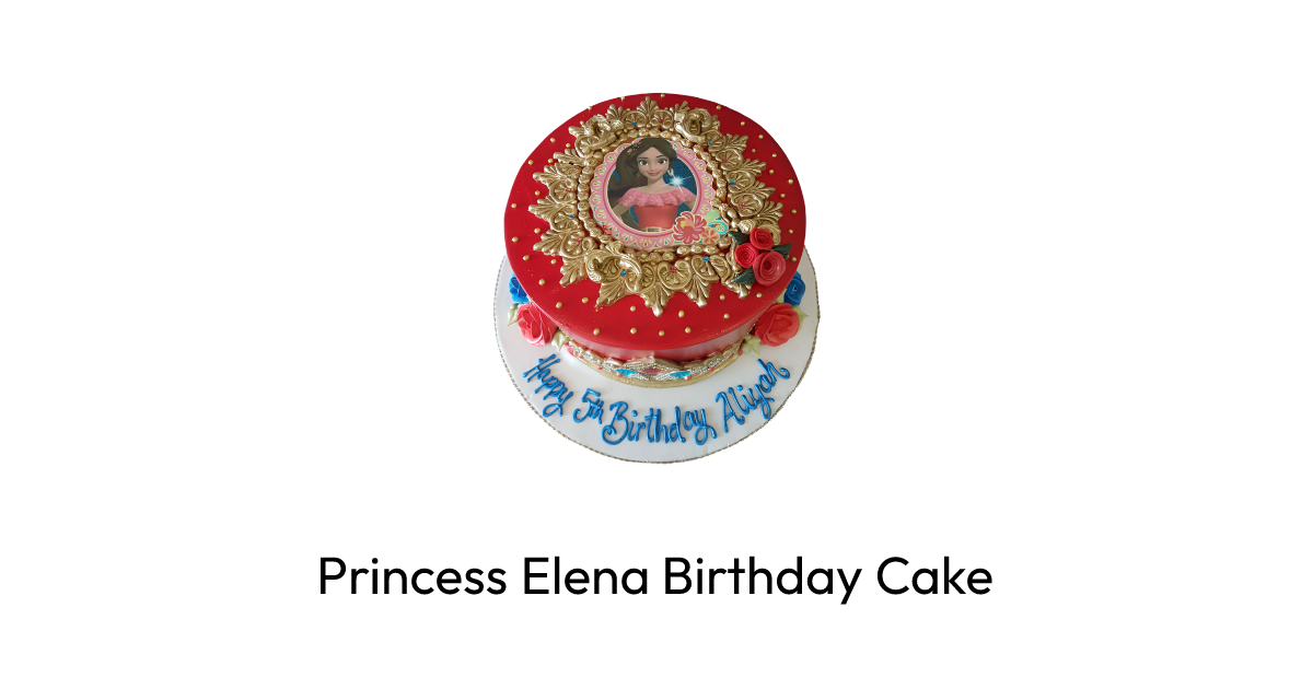 Princess Elena Birthday Cake | Rashmi's Bakery