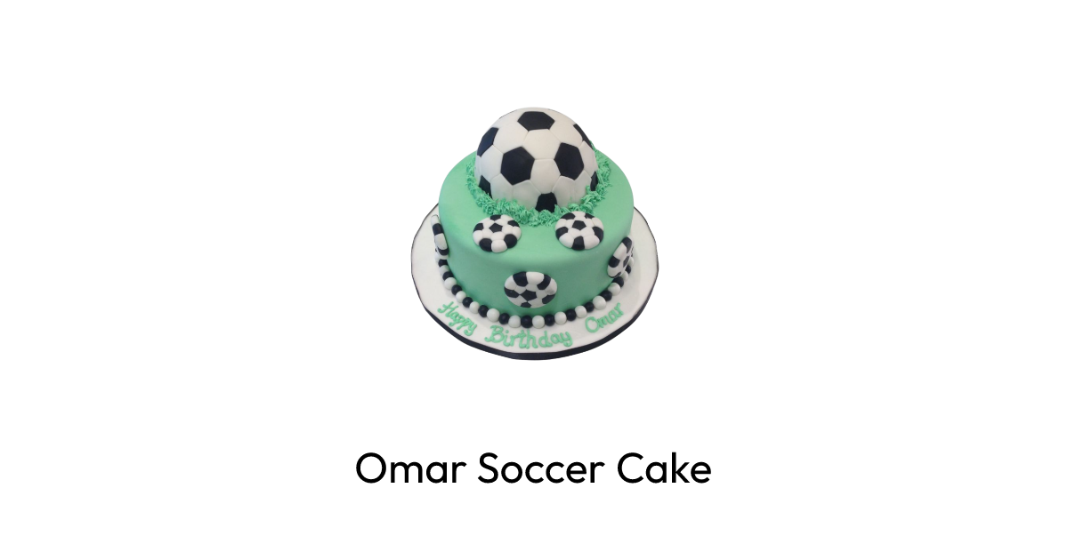 Omar Soccer Cake | Rashmi's Bakery