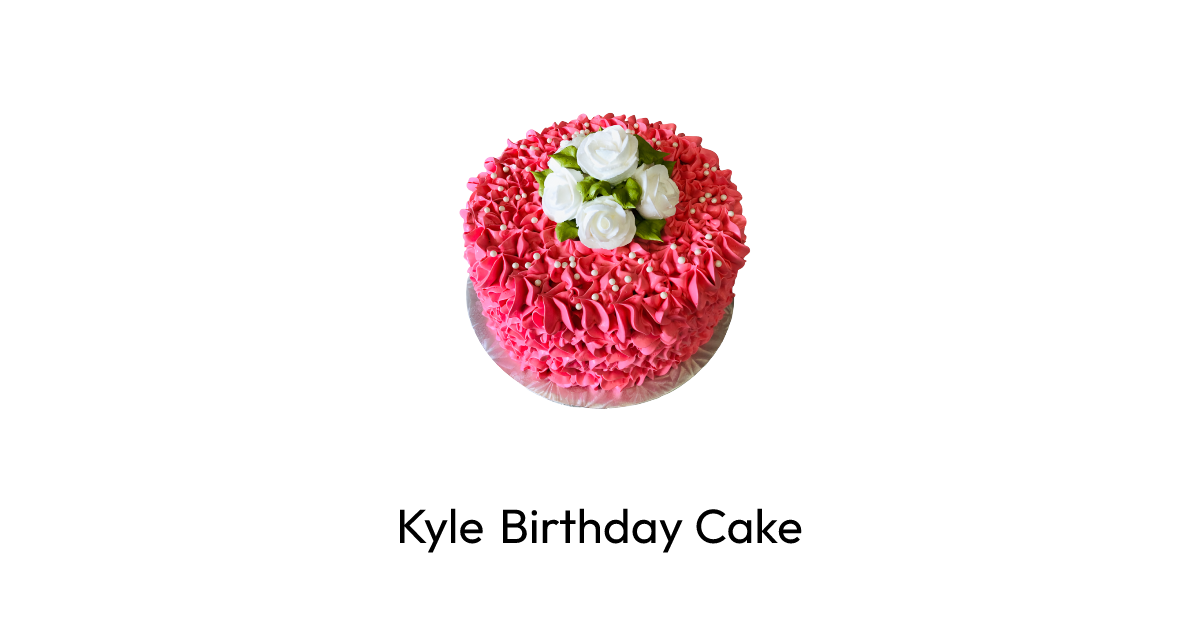 Kyle Birthday Cake | Rashmi's Bakery