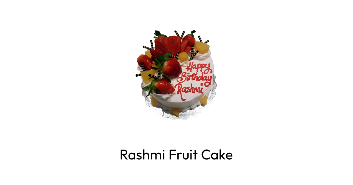 Rashmi Fruit Cake | Rashmi's Bakery