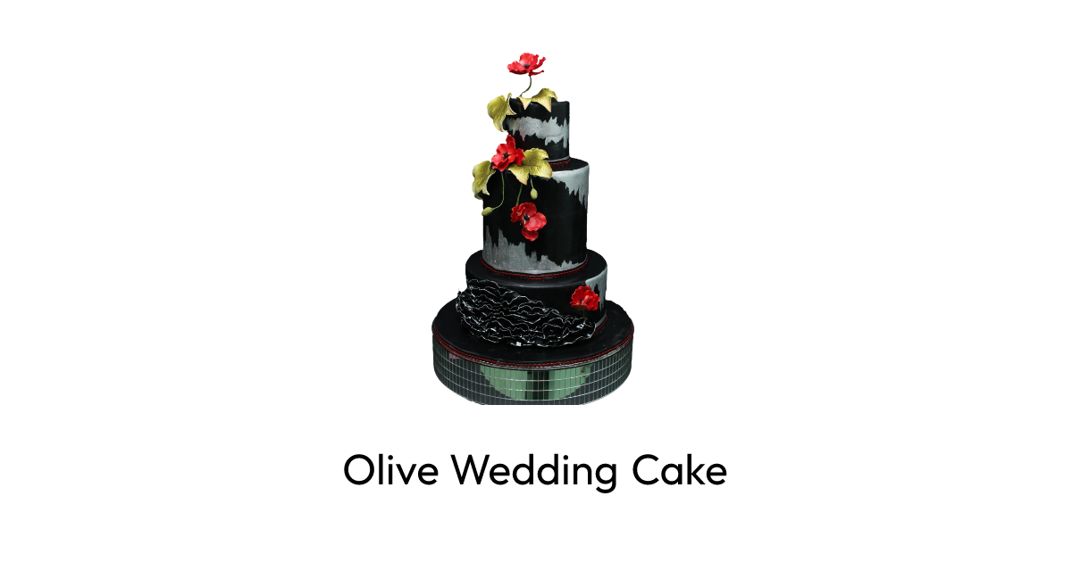 Olive Wedding Cake | Rashmi's Bakery