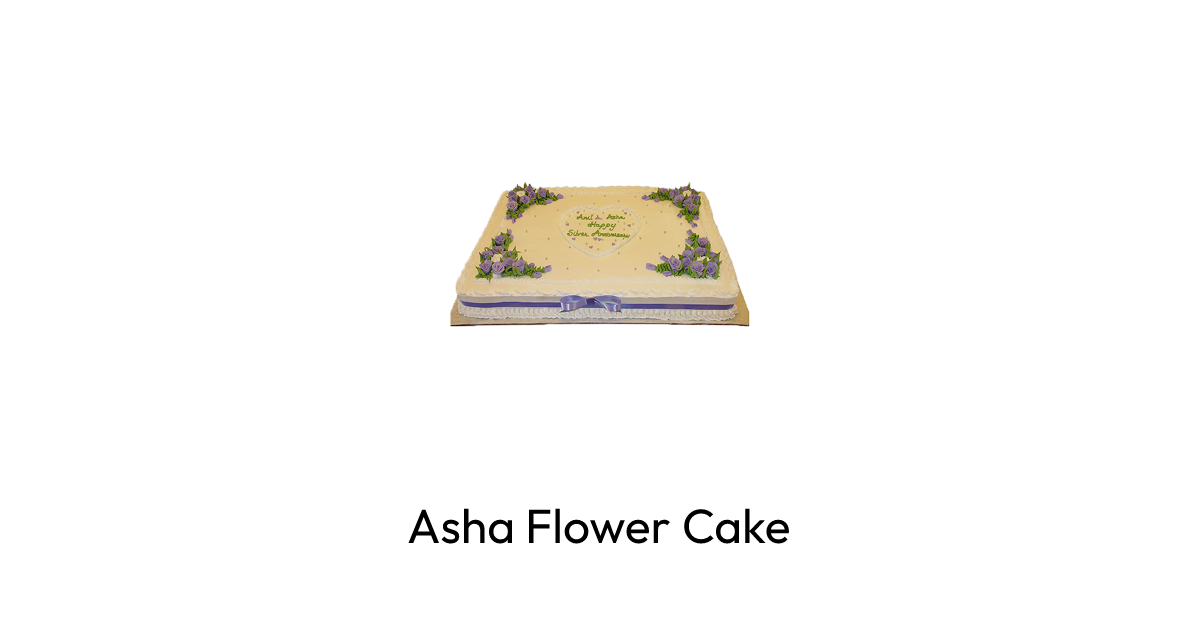 Asha Flower Cake | Rashmi's Bakery