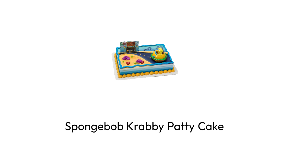 Walmart Spongebob Cupcakes Spongebob Birthday Cakes