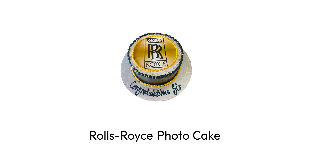 Rolls-Royce Photo Cake | Rashmi's Bakery