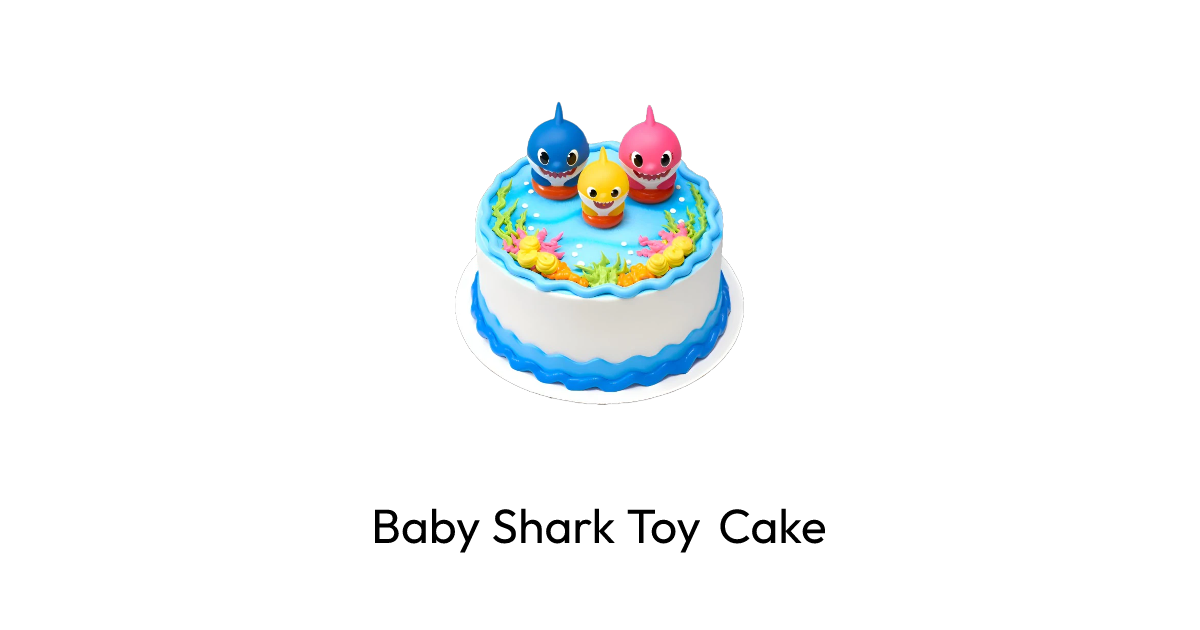 Baby Shark Toy Cake | Rashmi's Bakery