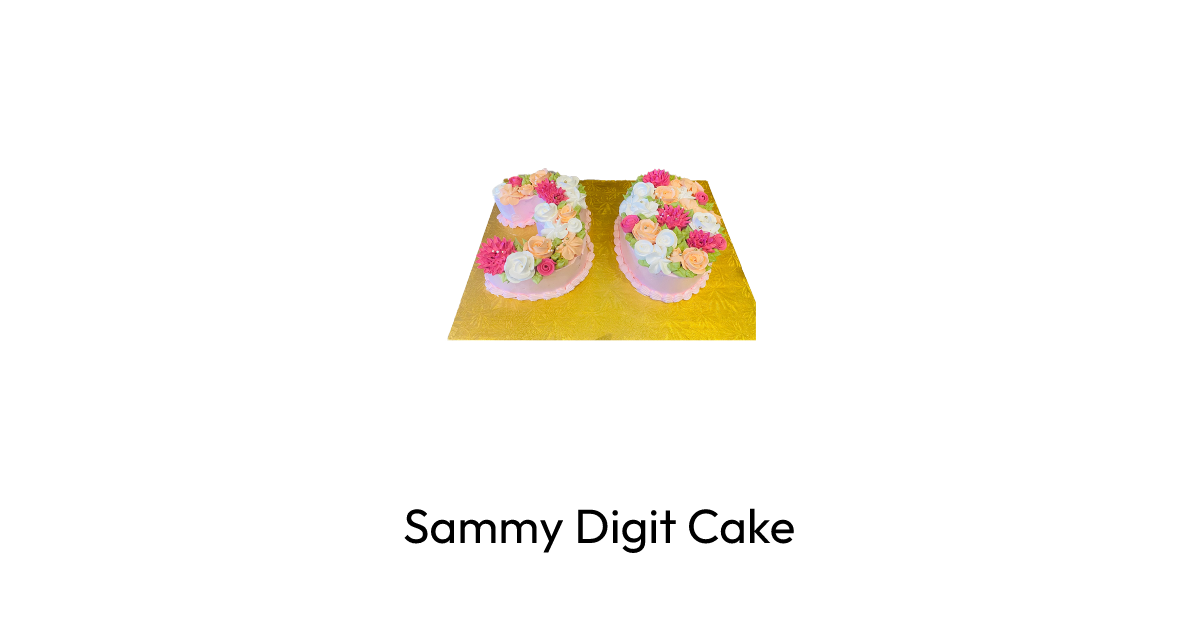Sammy Digit Cake | Rashmi's Bakery