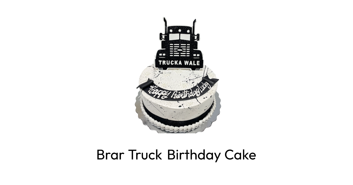 Brar Truck Birthday Cake | Rashmi's Bakery
