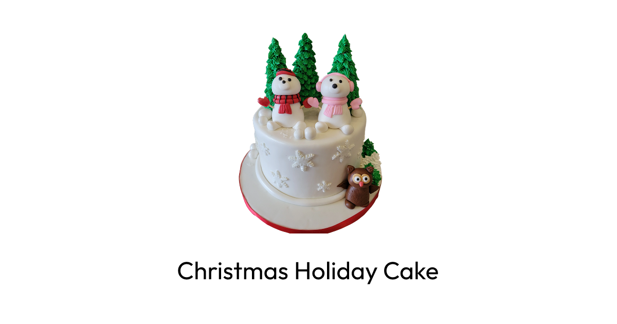 Christmas Holiday Cake | Rashmi's Bakery
