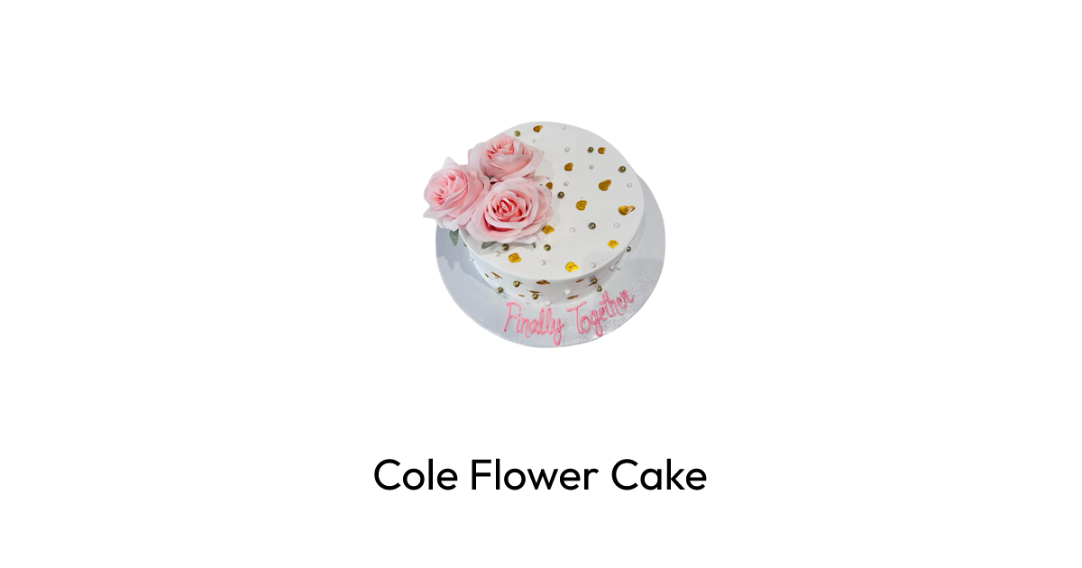 Cole Flower Cake | Rashmi's Bakery