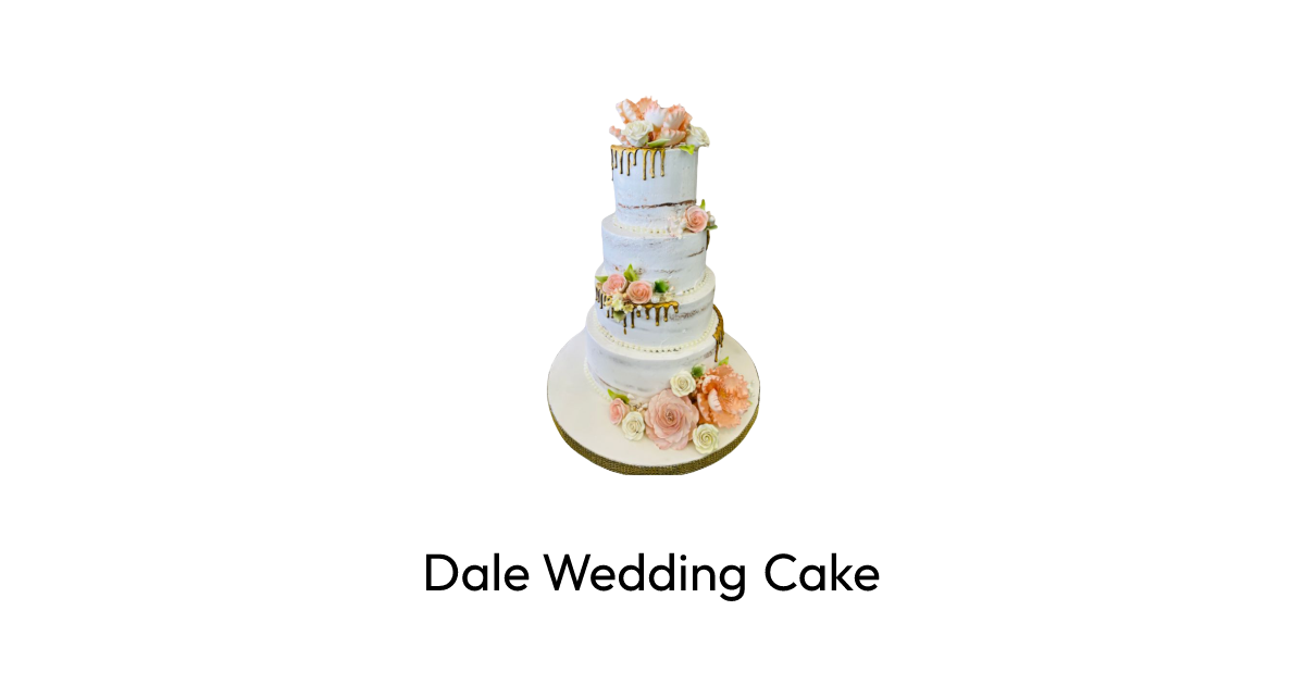 Dale Wedding Cake | Rashmi's Bakery