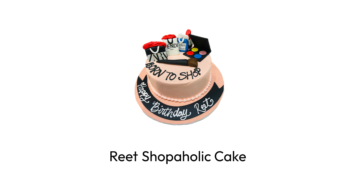 Reet Shopaholic Cake | Rashmi's Bakery