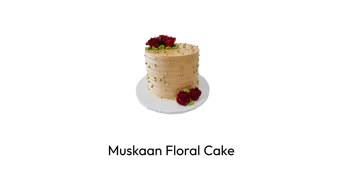 Muskaan Floral Cake | Rashmi's Bakery