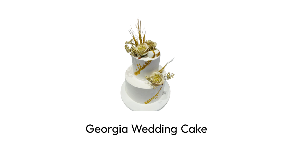 Georgia Wedding Cake | Rashmi's Bakery