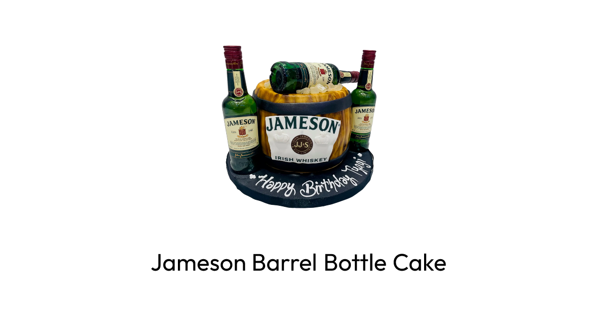 Jameson Barrel Bottle Cake | Rashmi's Bakery
