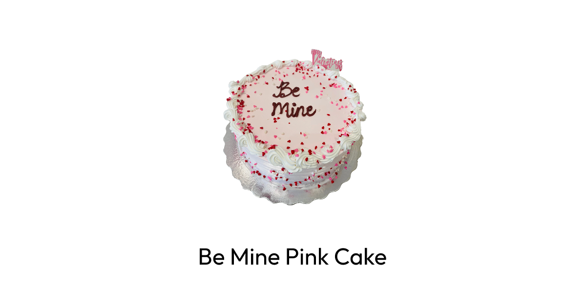 Be Mine Pink Cake | Rashmi's Bakery