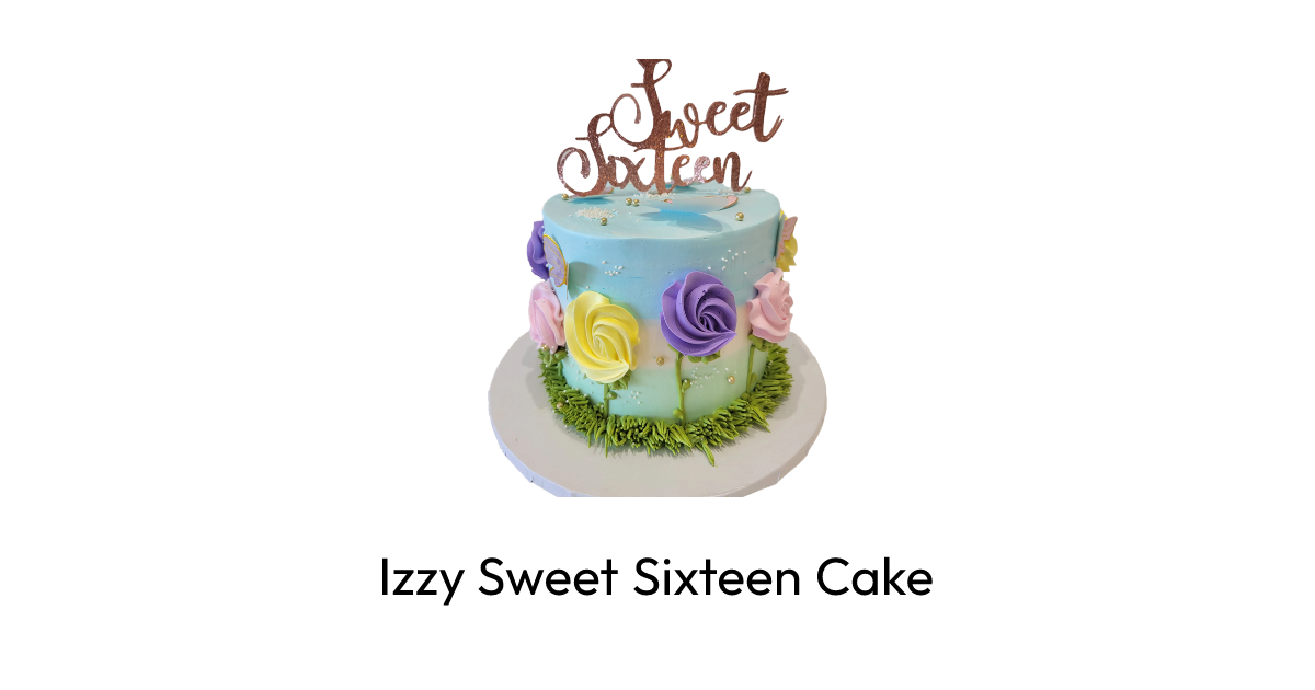 Izzy Sweet Sixteen Cake | Rashmi's Bakery
