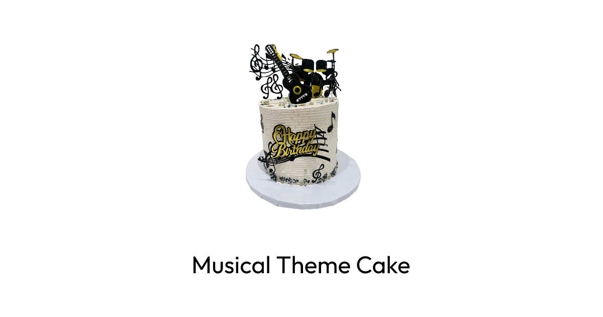 Musical Theme Cake | Rashmi's Bakery