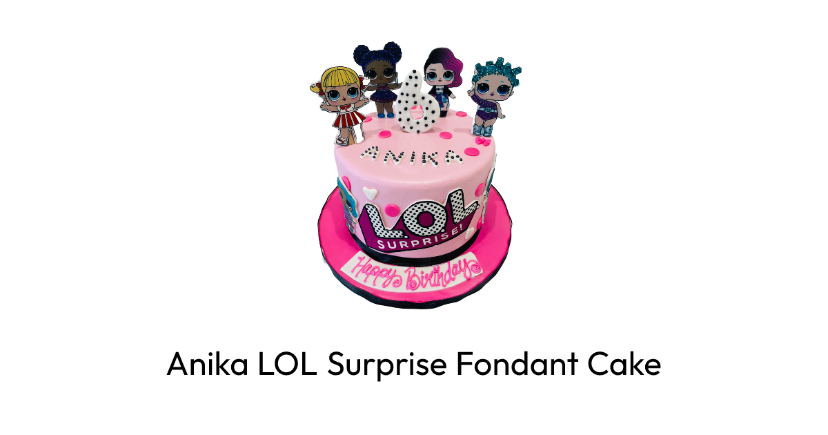 Anika LOL Surprise Fondant Cake | Rashmi's Bakery