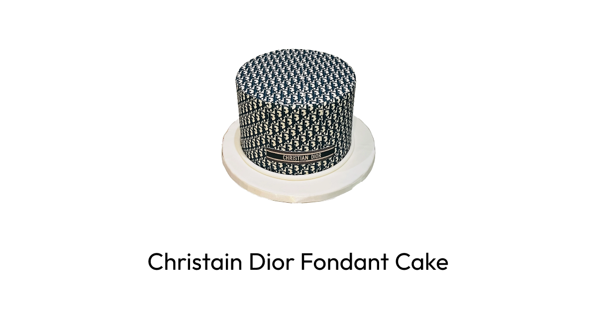 Christain Dior Fondant Cake | Rashmi's Bakery