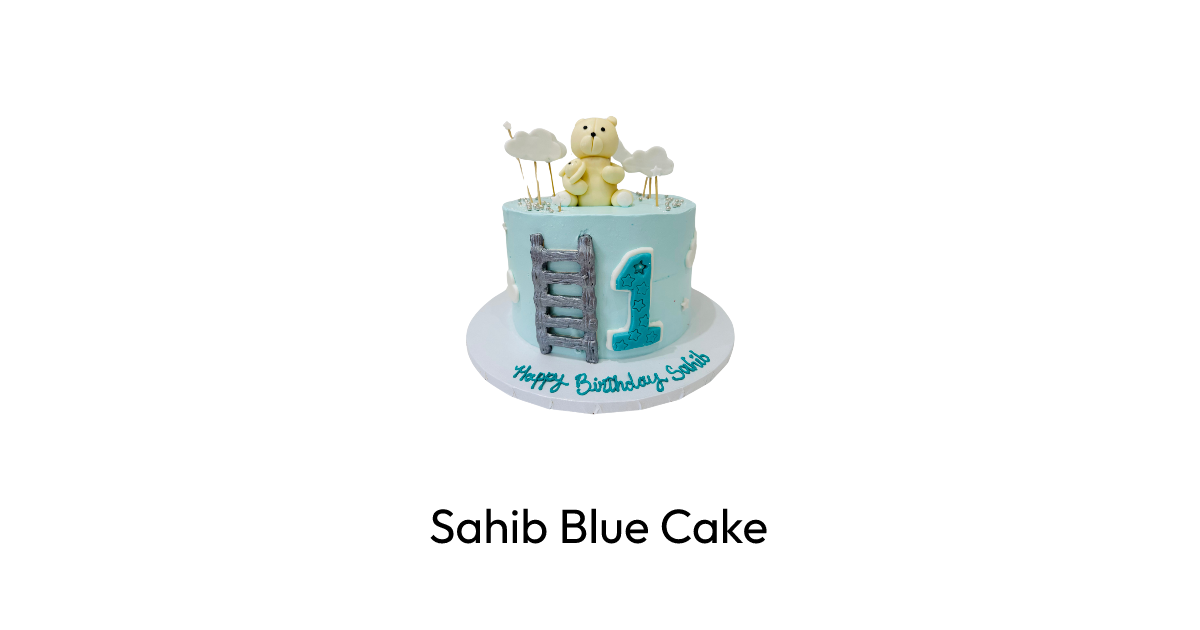 Sahib Blue Cake | Rashmi's Bakery