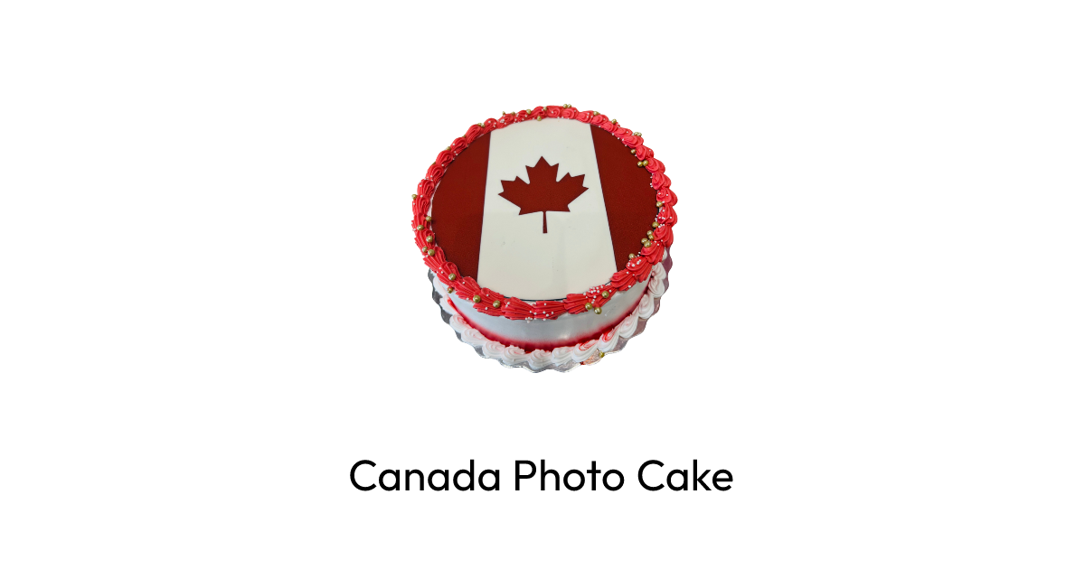 Canada Photo Cake | Rashmi's Bakery