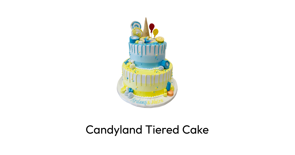 Candyland Tiered Cake