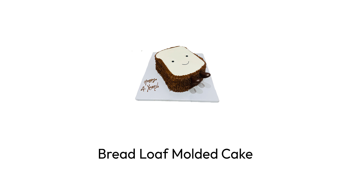 Bread Loaf Molded Cake | Rashmi's Bakery