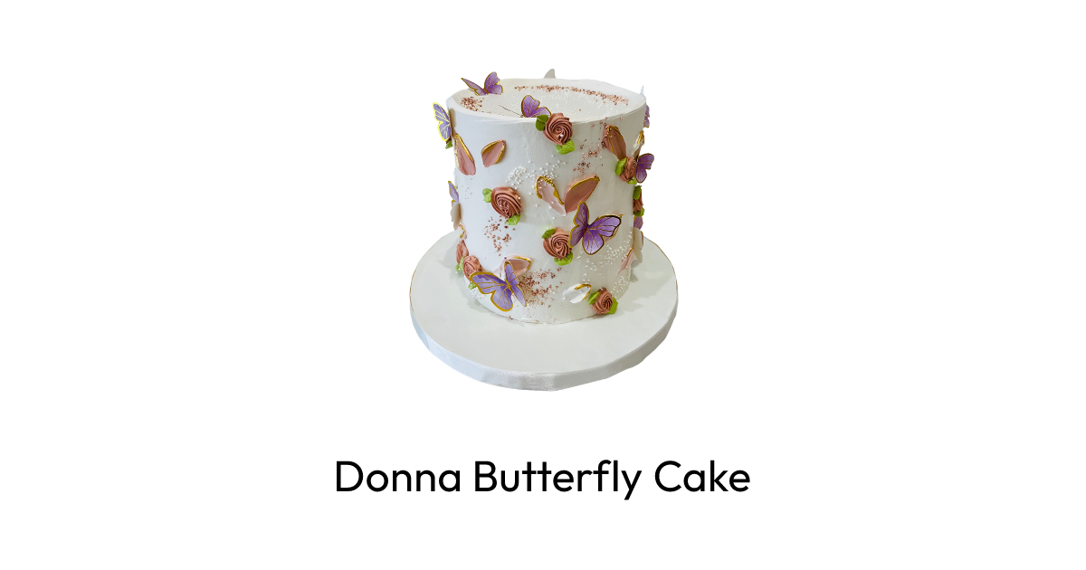 Donna Butterfly Cake | Rashmi's Bakery