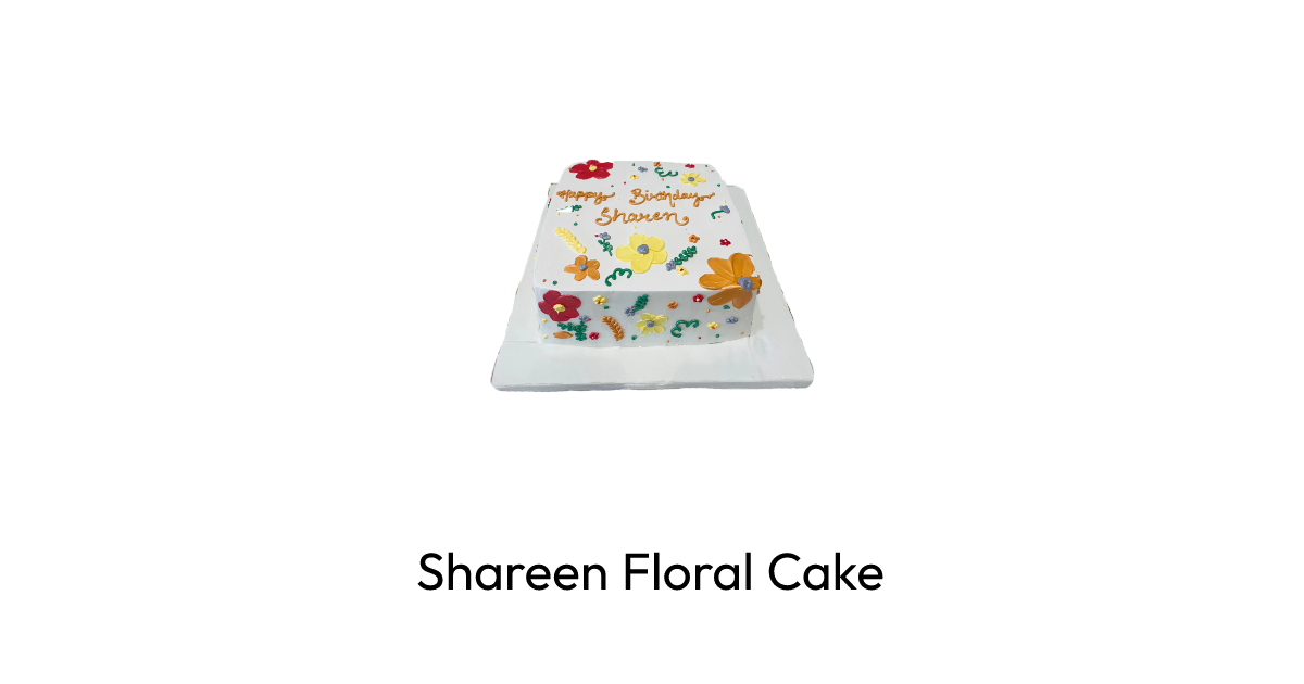 Shareen Floral Cake | Rashmi's Bakery