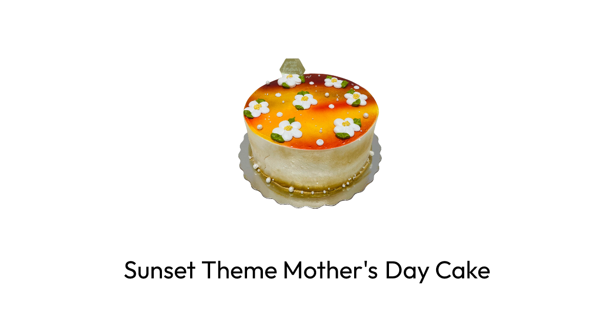 Sunset Theme Mother's Day Cake | Rashmi's Bakery