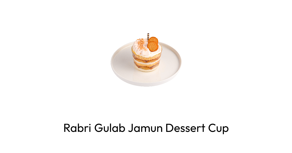 Rabri Gulab Jamun Dessert Cup | Rashmi's Bakery