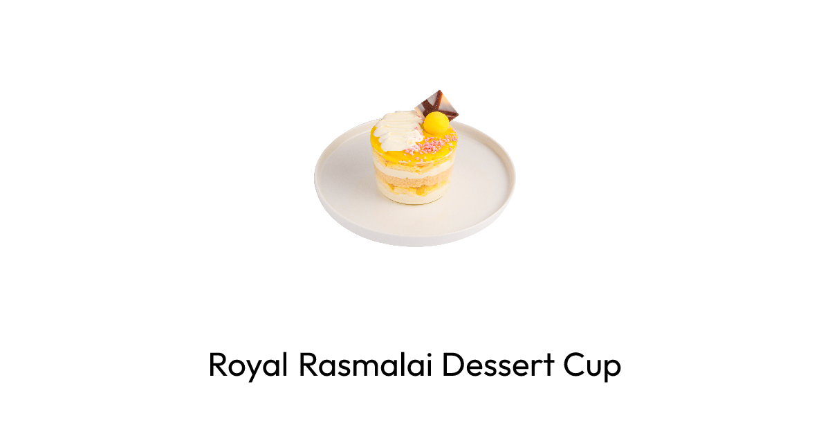 Royal Rasmalai Dessert Cup | Rashmi's Bakery