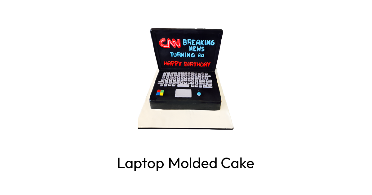 Laptop Molded Cake | Rashmi's Bakery