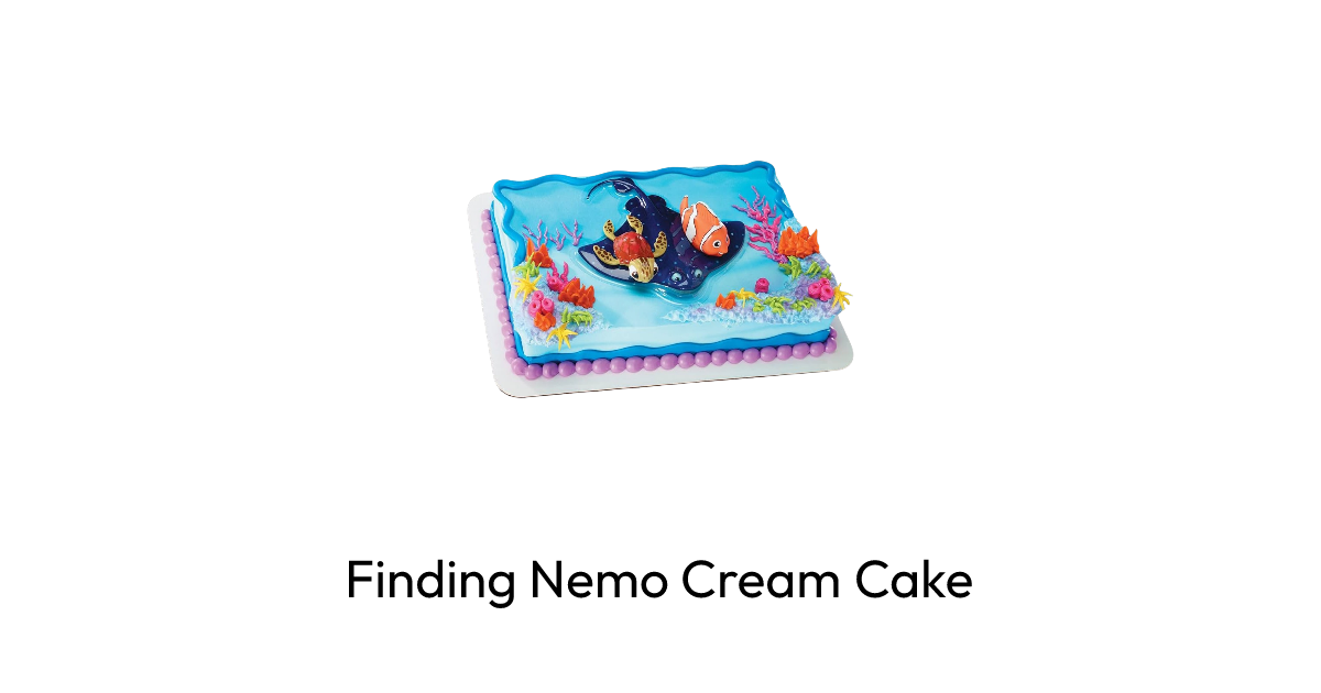 Finding Nemo Cream Cake | Rashmi's Bakery