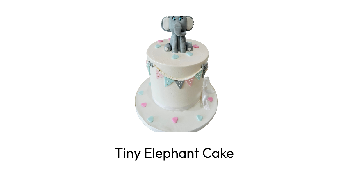 Tiny Elephant Cake | Rashmi's Bakery